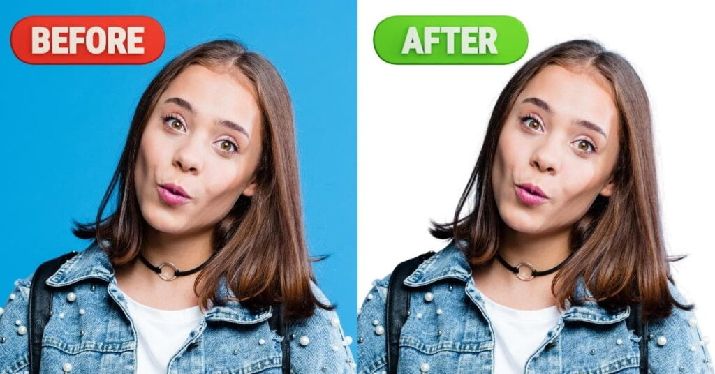 Background Removal Before and After - Retouching Labs