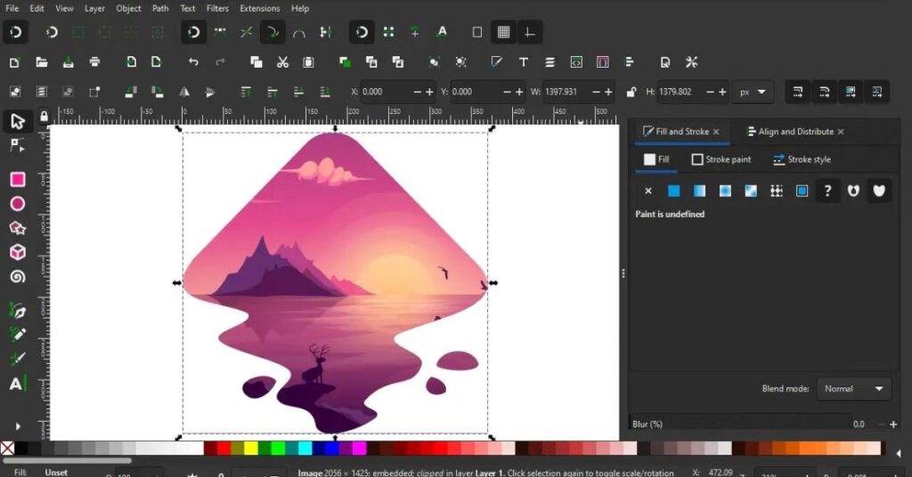Inkscape Clip Path - Retouching Labs