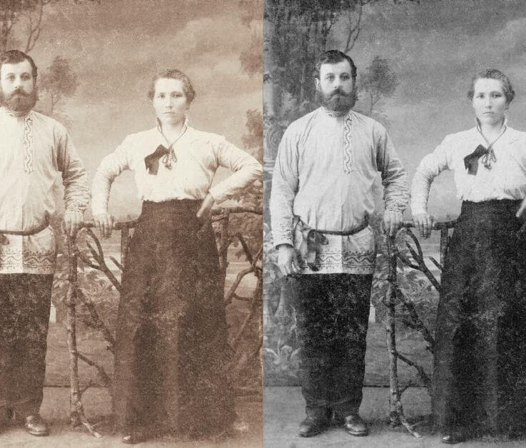 Transform Old Photos to New Photos in Photoshop - Retouching Labs