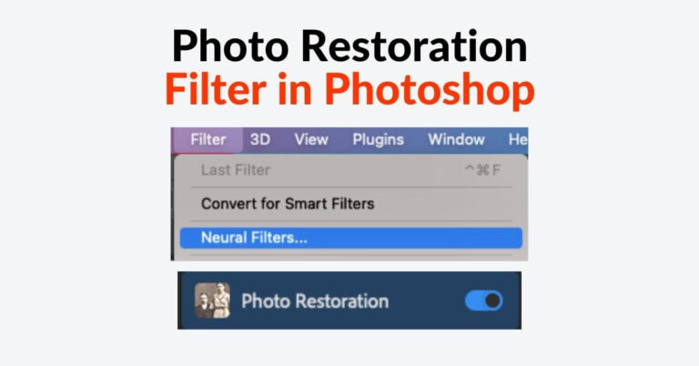 Photo Restoration with Filters in Photoshop - Retouching Labs