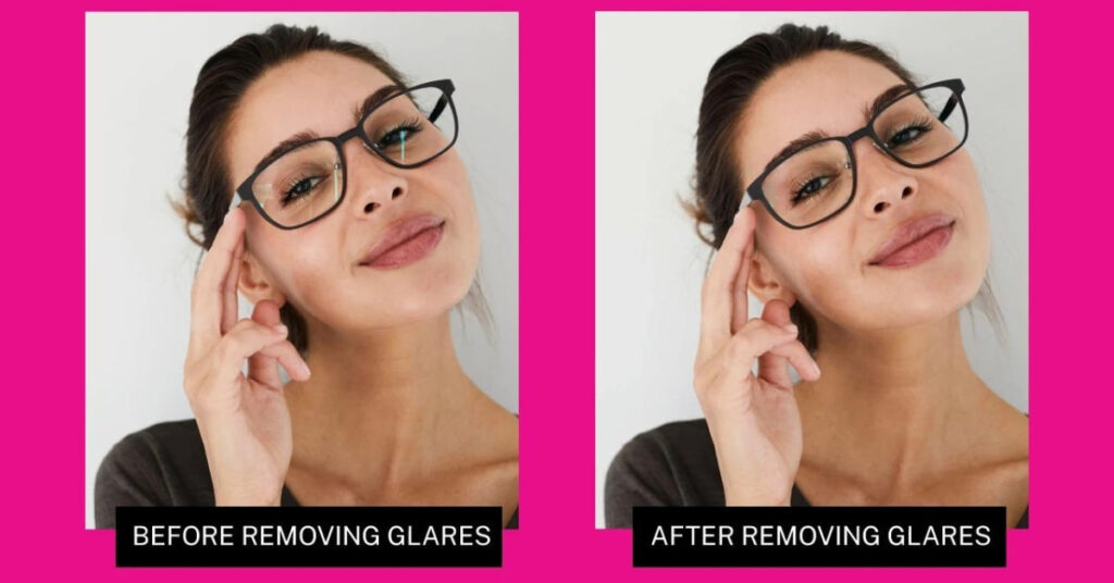 How to Remove Glasses Glare in Lightroom? - Retouching Labs