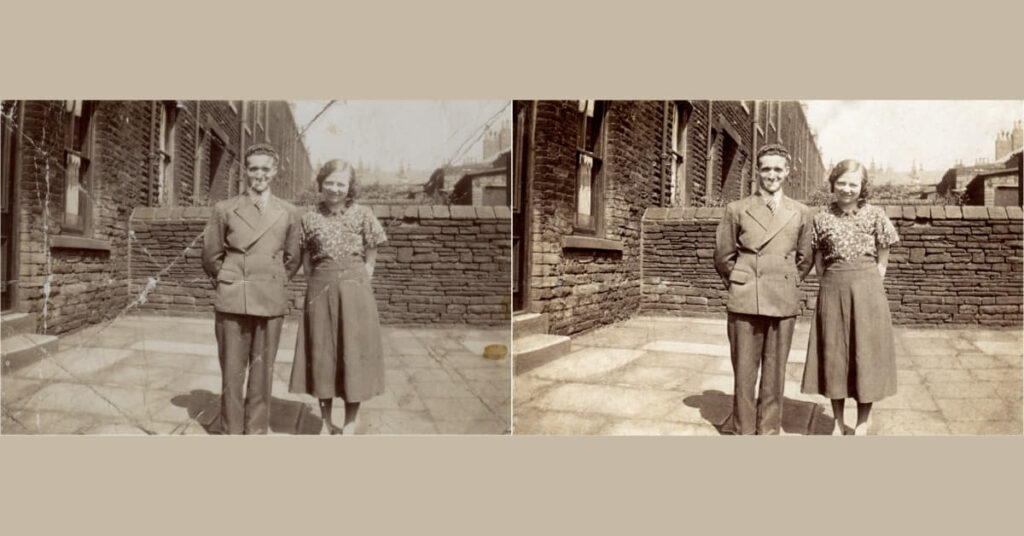 The Art of Online Old Photo Restoration - Retouching Labs