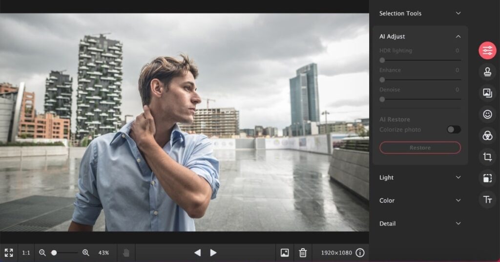 Automatic Picture Editor Tools - Retouching Labs