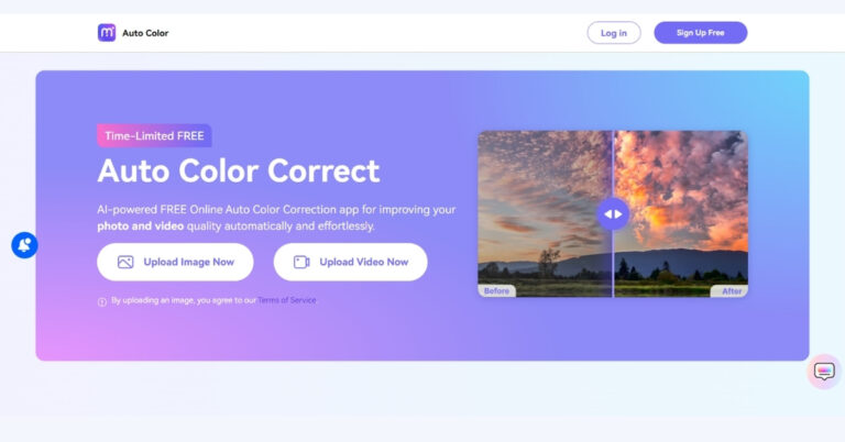 Auto Color Grading Video Online - Retouching Labs