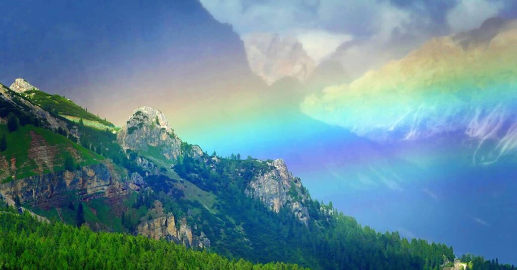 Rainbow Overlay Photoshop Free - Retouching Labs