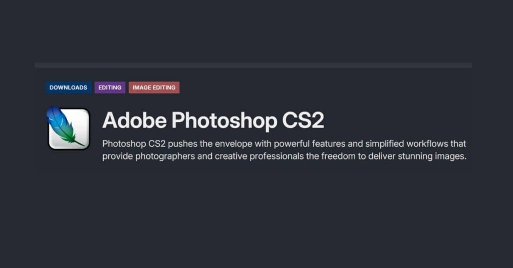 Adobe Photoshop CS2 Free Download - Retouching Labs