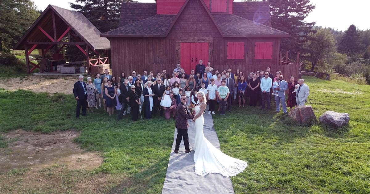 Wide Angle Wedding Photos - Retouching Labs